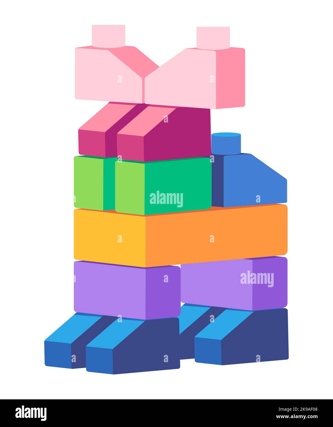 Cartoon bricks hi-res stock photography and images - Alamy