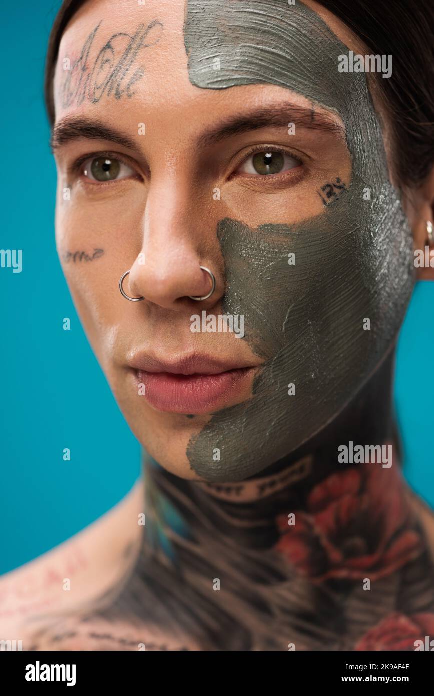 Handsome guy with tattoos hi-res stock photography and images - Alamy