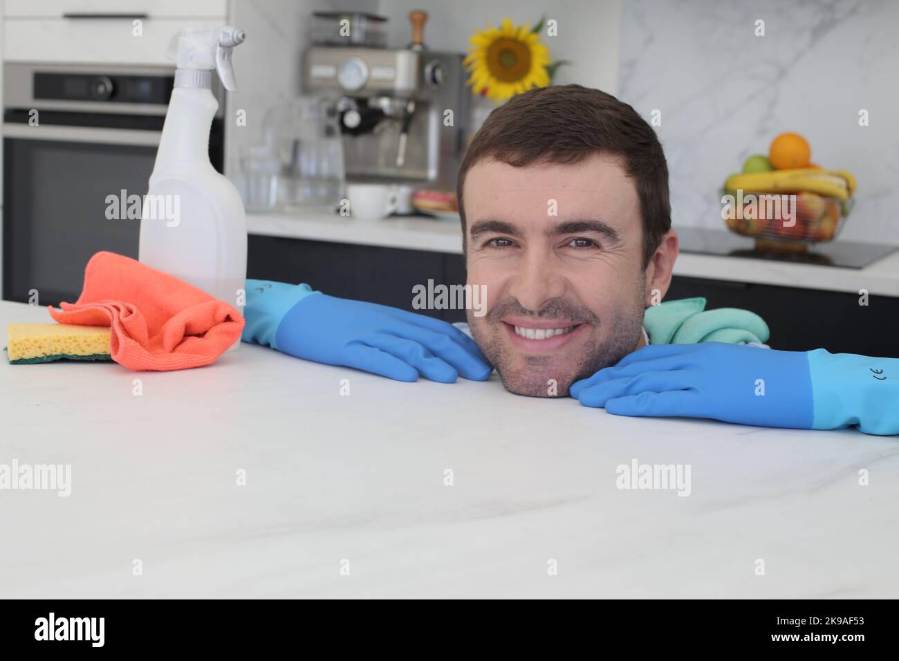 Routine satisfied hi-res stock photography and images - Alamy