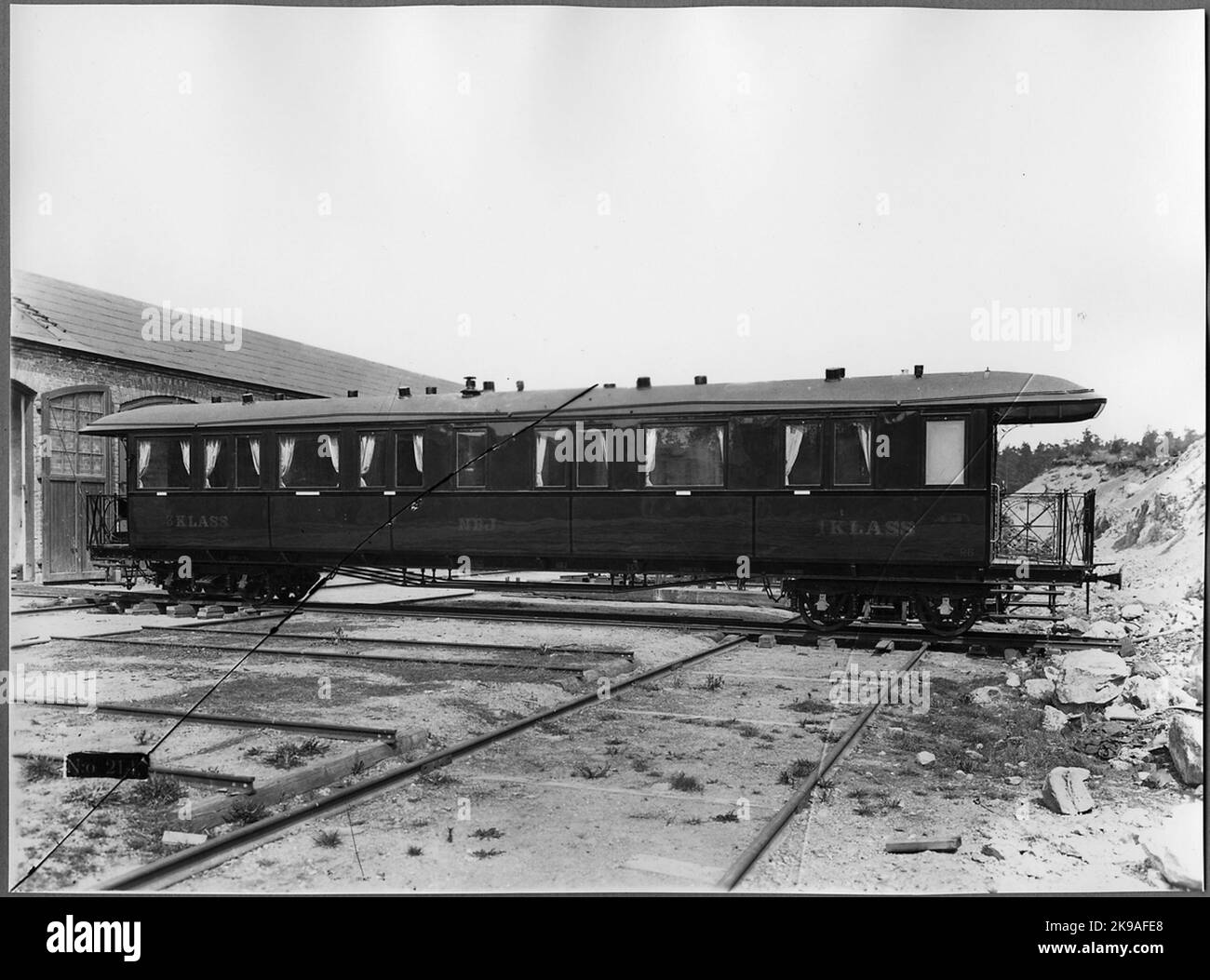 Norsholm - Bersbo Railway, NBJ AC0 26 Stock Photo - Alamy
