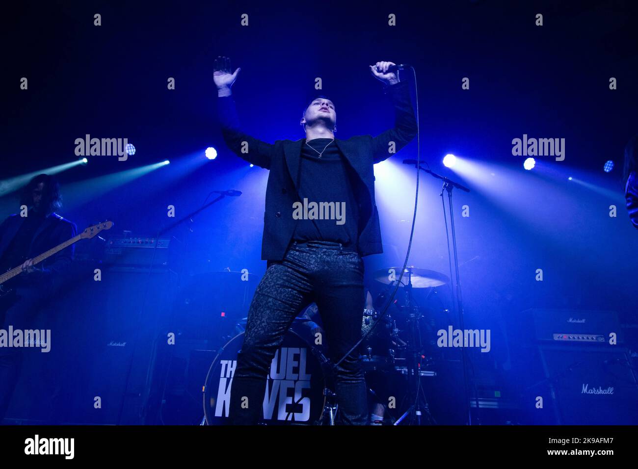 Glasgow, Scotland, 26th October 2022, Photographs of The Cruel Knives ...