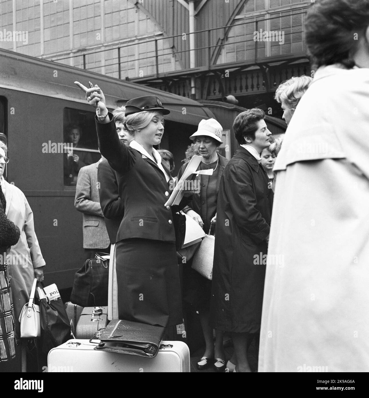 Railway hostess hi-res stock photography and images - Alamy