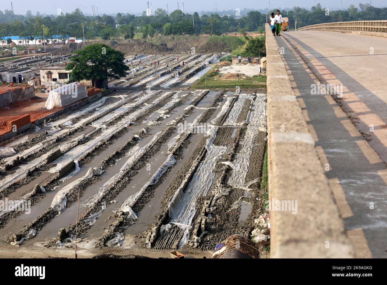 Munshigonj, Munshigonj, Bangladesh. 27th Oct, 2022. Bricks of a ...