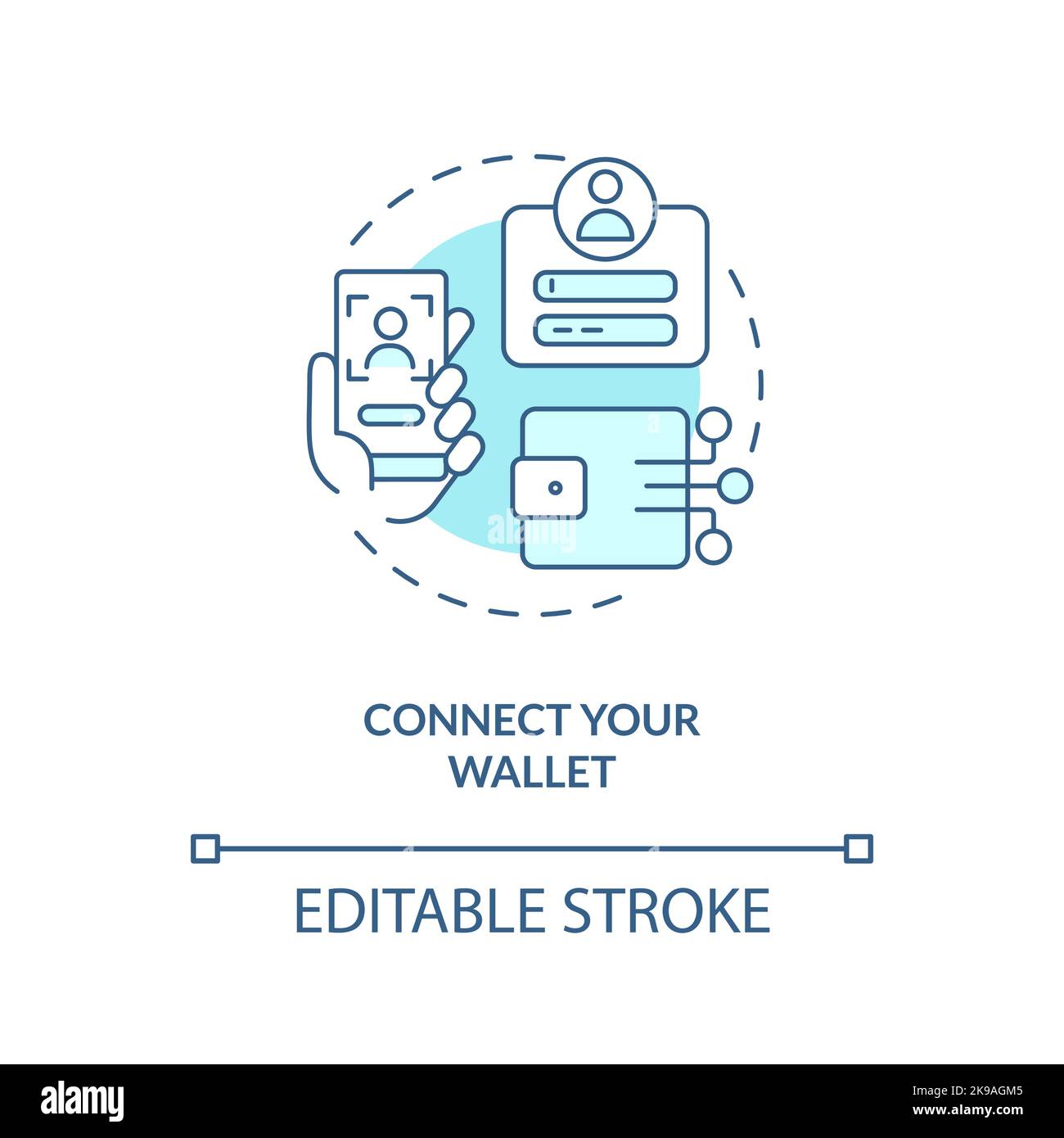 Connect your wallet turquoise concept icon Stock Vector Image & Art - Alamy Connect your wallet turquoise concept icon Stock Vector Image & Art - Alamy