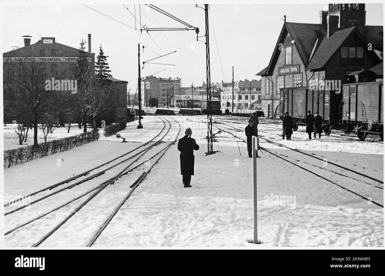 Sweden karlstad railway hi-res stock photography and images - Alamy