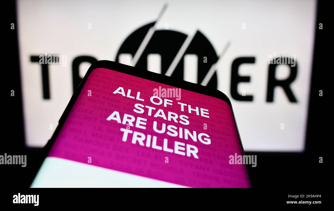 Triller logo hi-res stock photography and images - Alamy