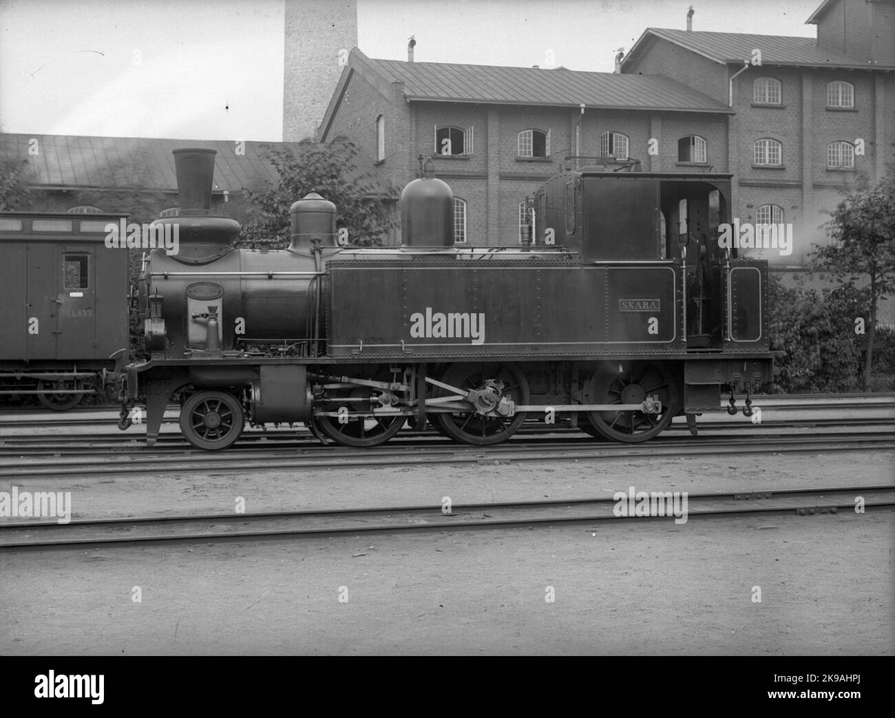 LSSJ LOK 1. Got the name Skara. Delivery photo. The locomotive was ...