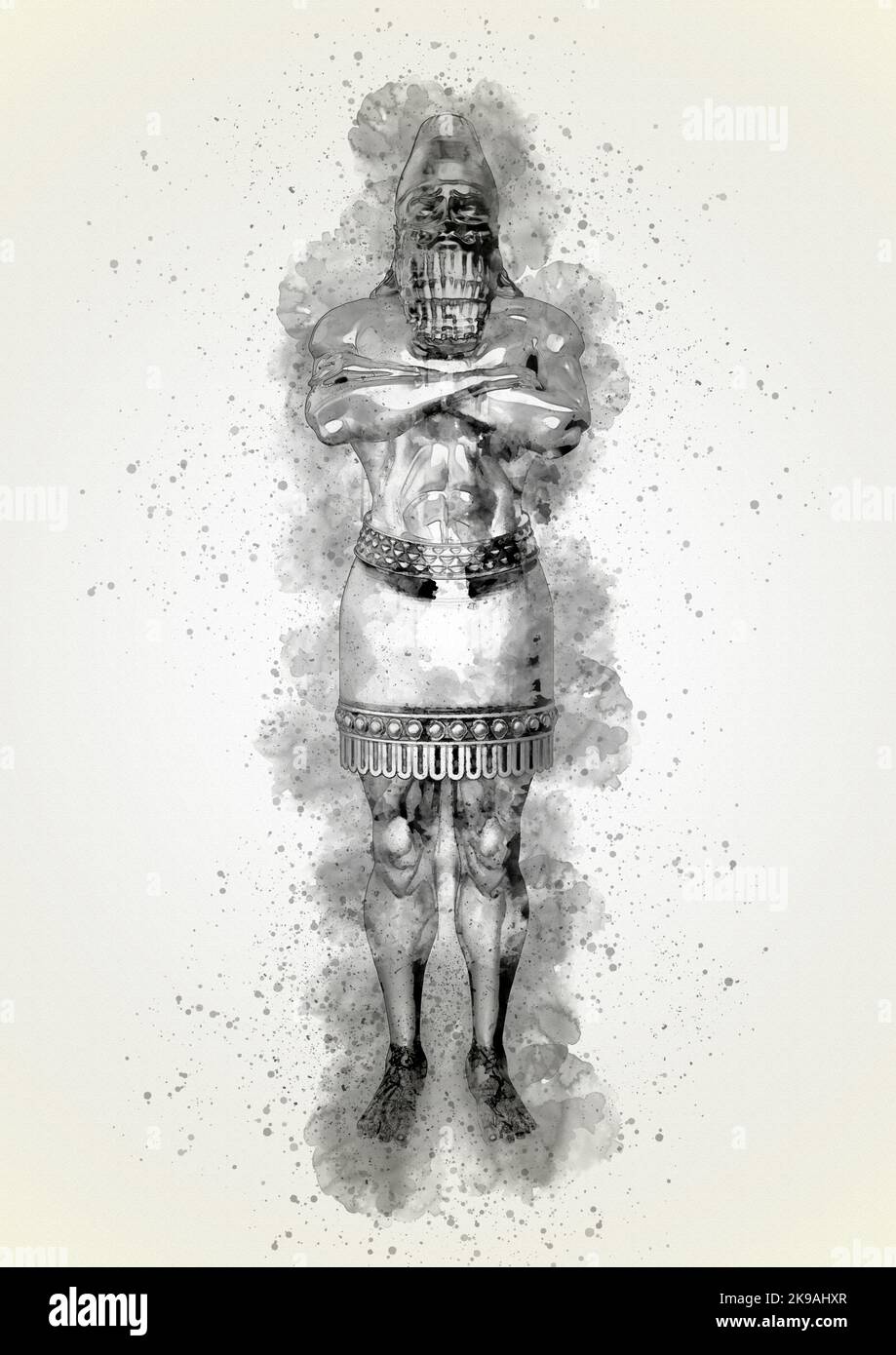 King Nebuchadnezzar's Dream Statue (Daniel's Prophecies) Antique Old ...