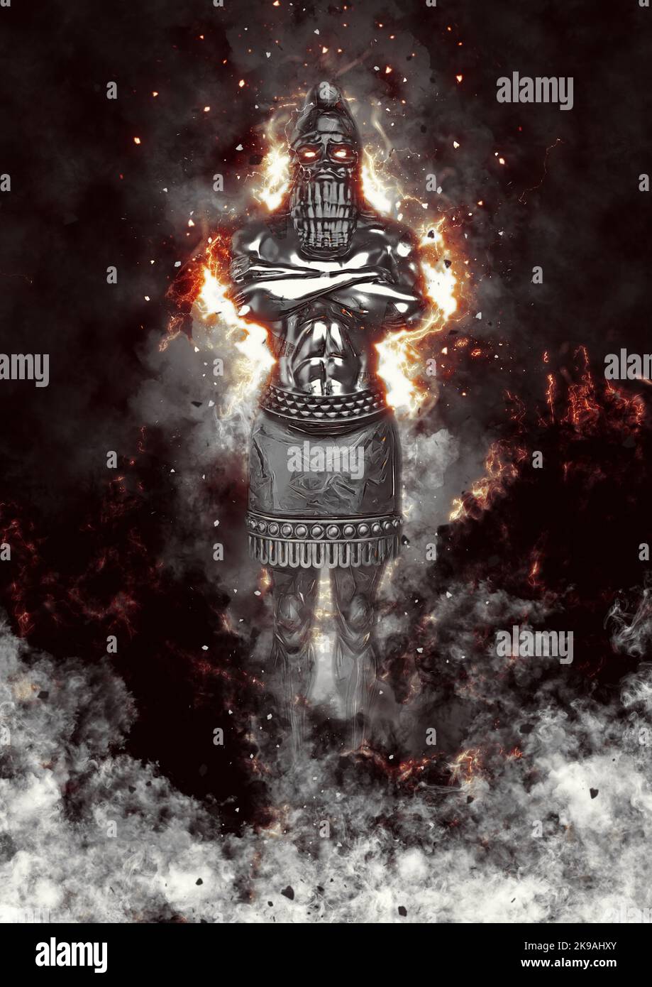 King Nebuchadnezzar's Dream Statue (Daniel's Prophecies) Artwork ...