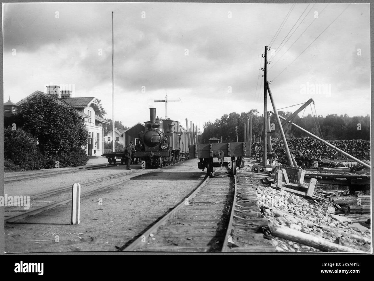 Norsholm - Bersbo Railway, NBJ Lok 10 Stock Photo - Alamy