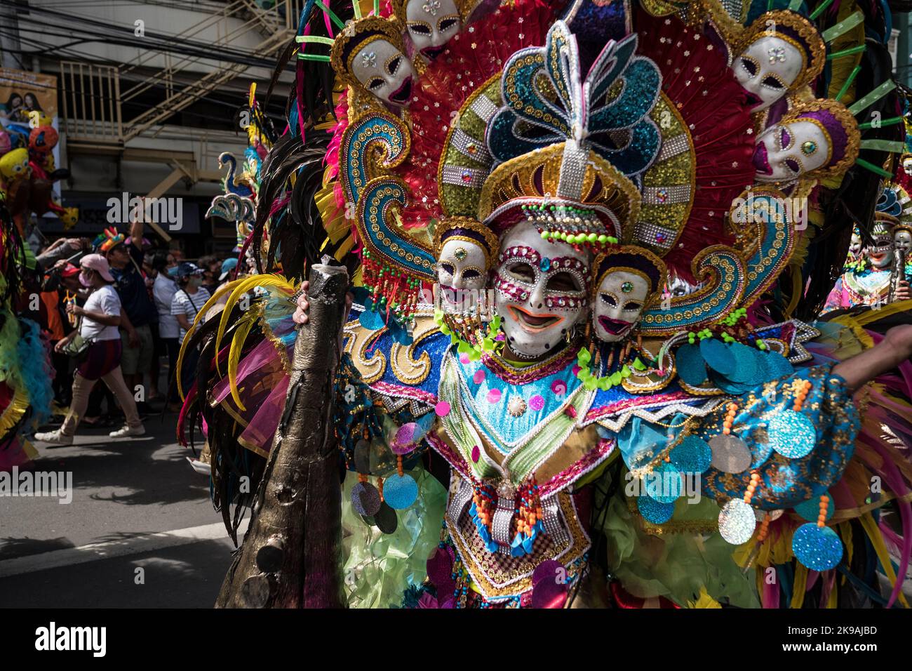 Masskara festival, Bacolod, Philippines Stock Photo - Alamy