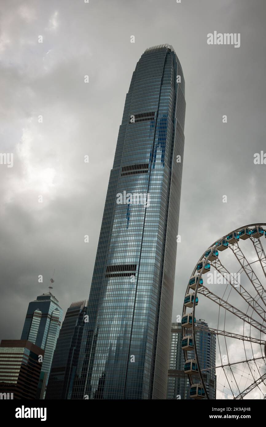 2ifc, Hong kong Island's tallest skyscaper, with the Hong Kong ...