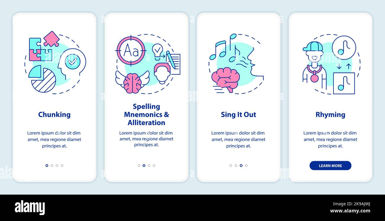 Memorization techniques hi-res stock photography and images - Alamy