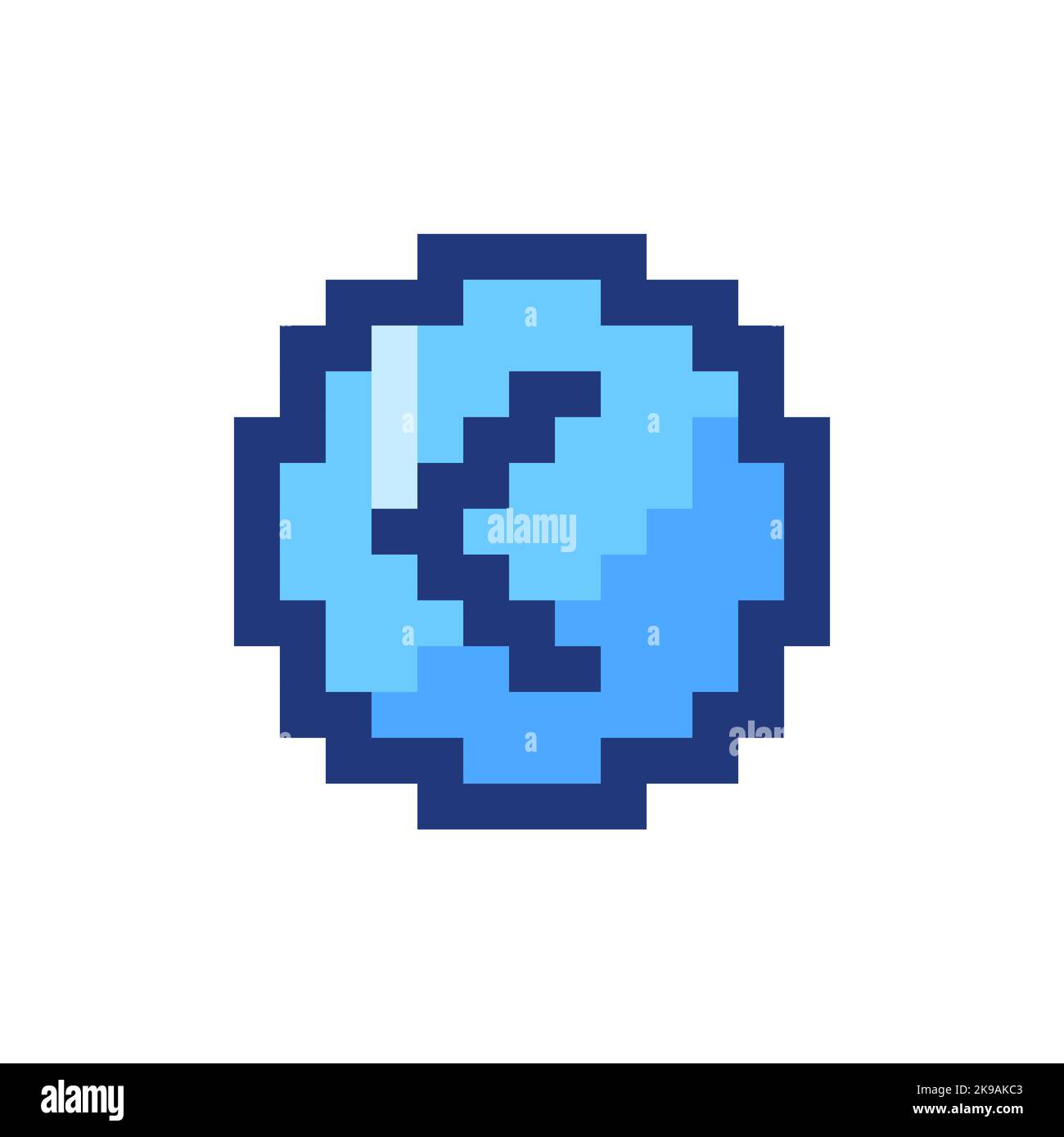 Arrow left button pixelated RGB color ui icon Stock Vector Image & Art ...