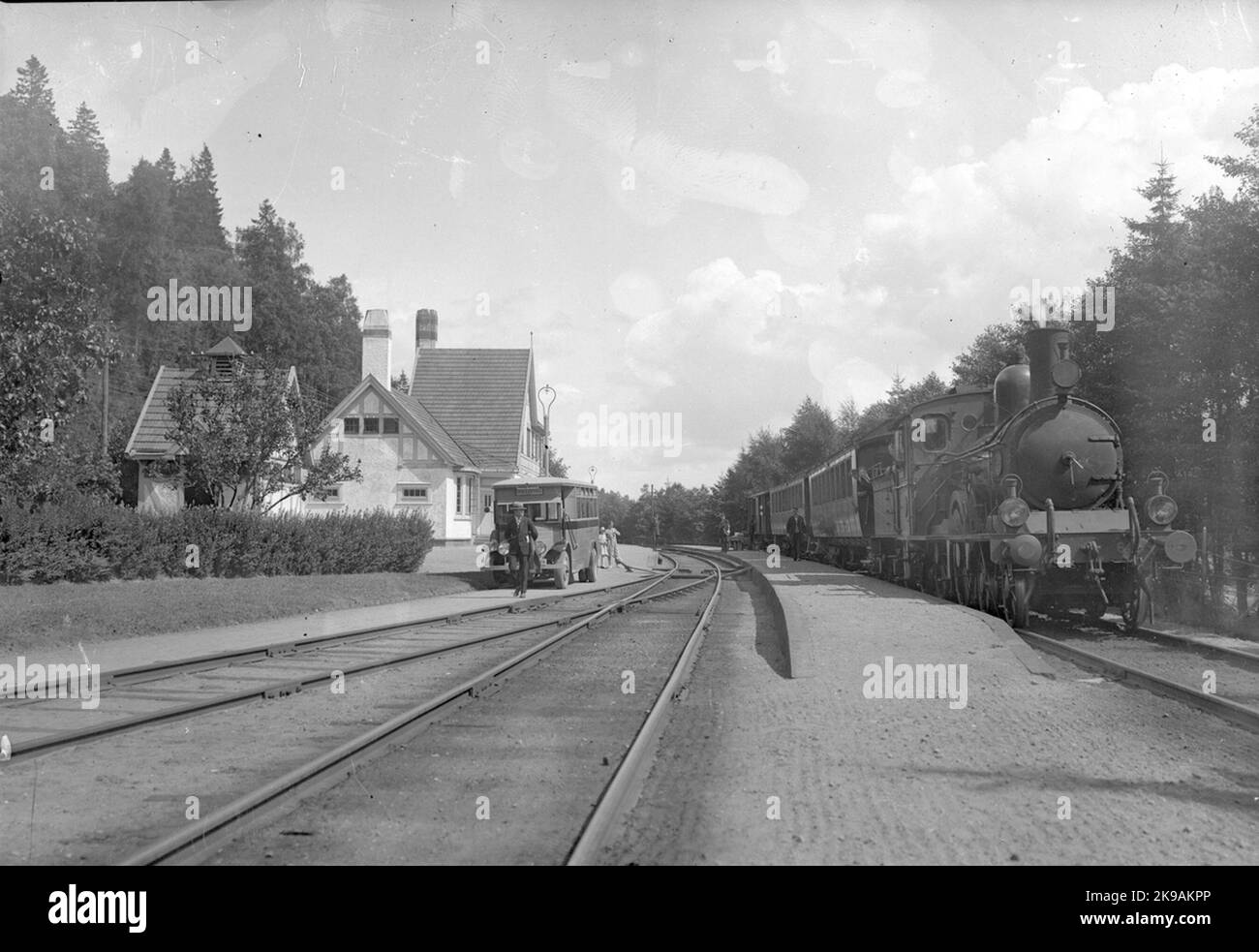 GBJ Lok 6 at the station Stock Photo - Alamy