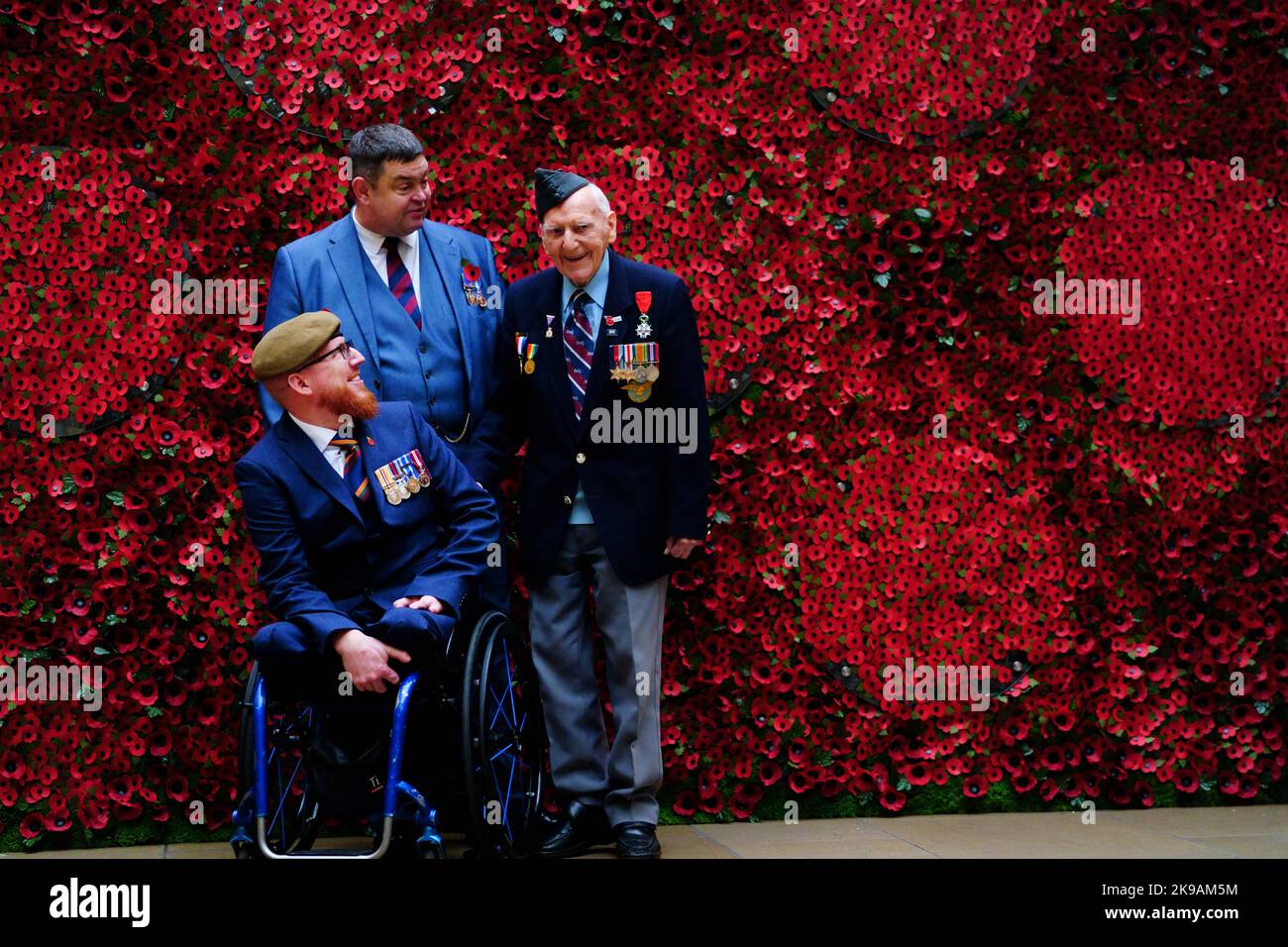 Army Veteran Clive Jones, Afghanistan Veteran Anthony Cooper, and 98 ...
