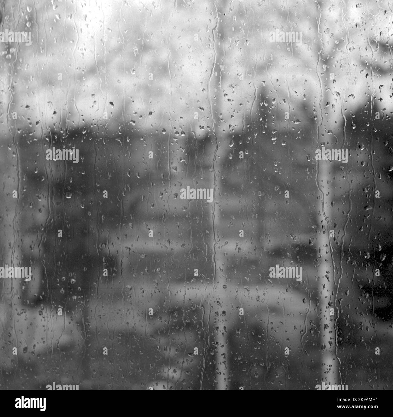 Rain on windows Stock Photo - Alamy