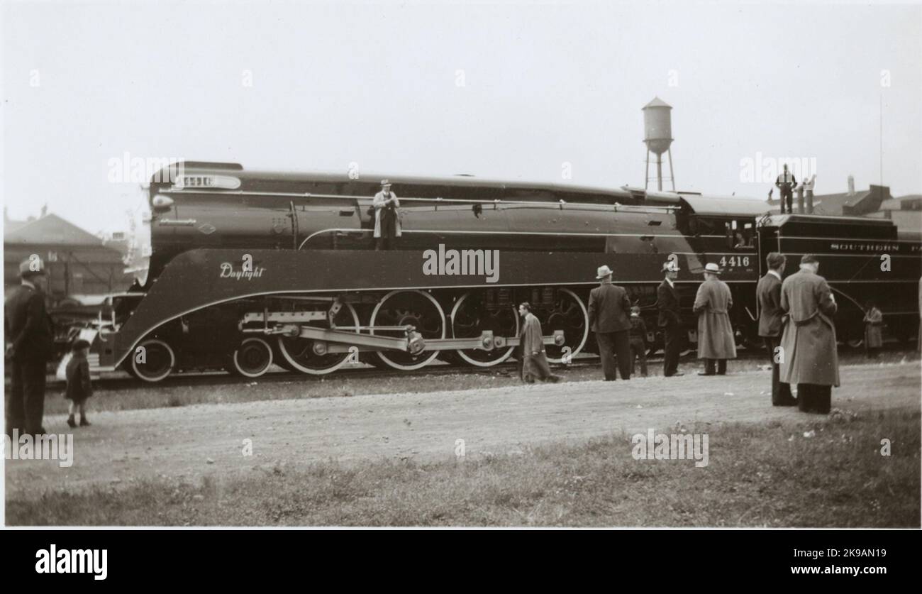 Southern Pacific Railroad, SP GS-3 4416 Stock Photo - Alamy