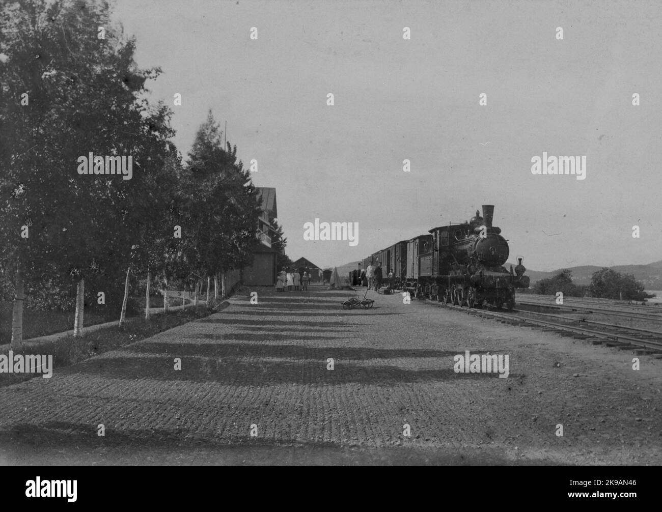 SDJ-train DJ, Södra Dalarnes Railway Stock Photo - Alamy