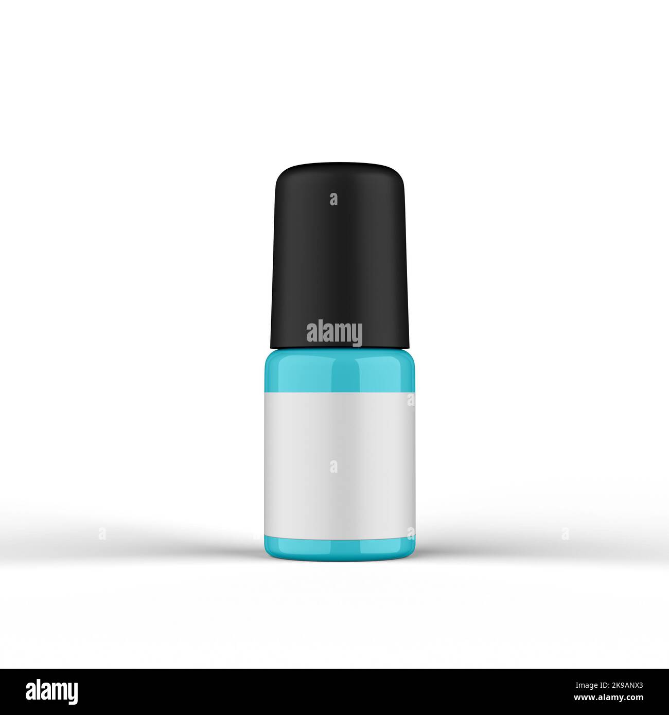 Plastic Roll Cosmetic Bottle 3D Rendering Stock Photo - Alamy