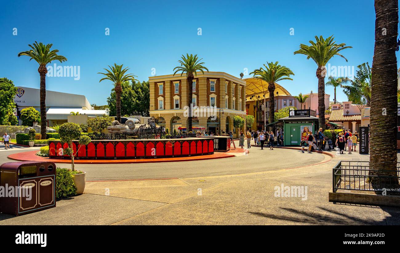 Gold Coast, Queensland, Australia - Inside the Movie World theme park ...