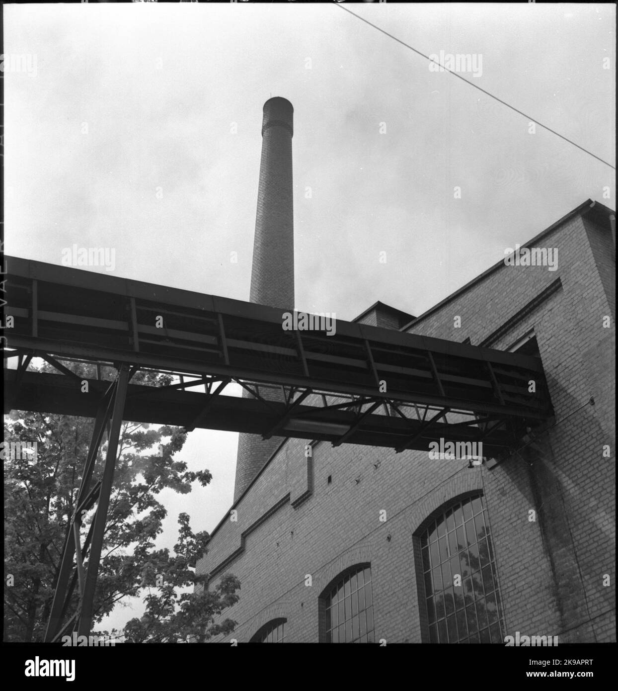 The heating center, Hagalund Stock Photo - Alamy