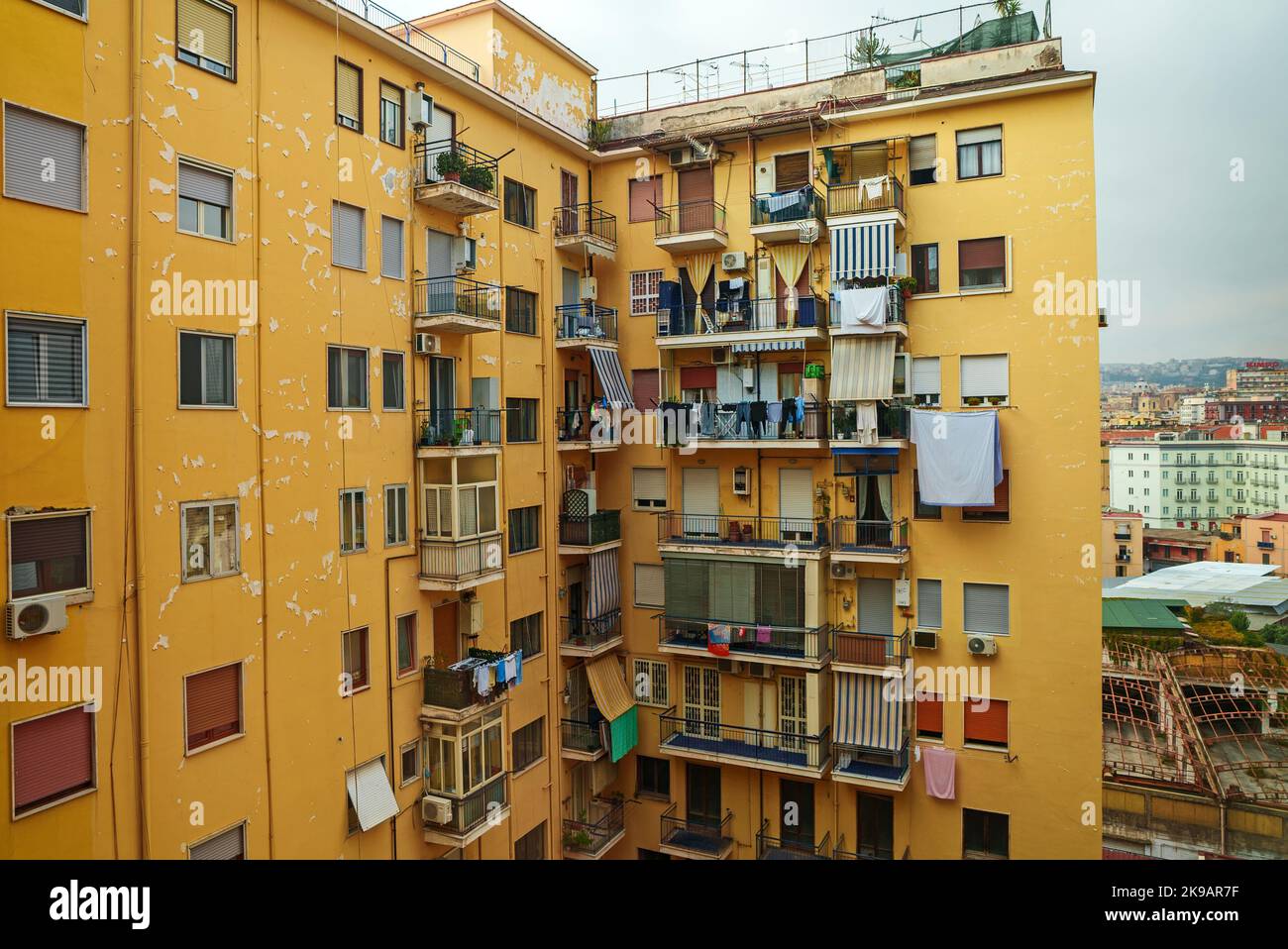 Naples slums hi-res stock photography and images - Alamy