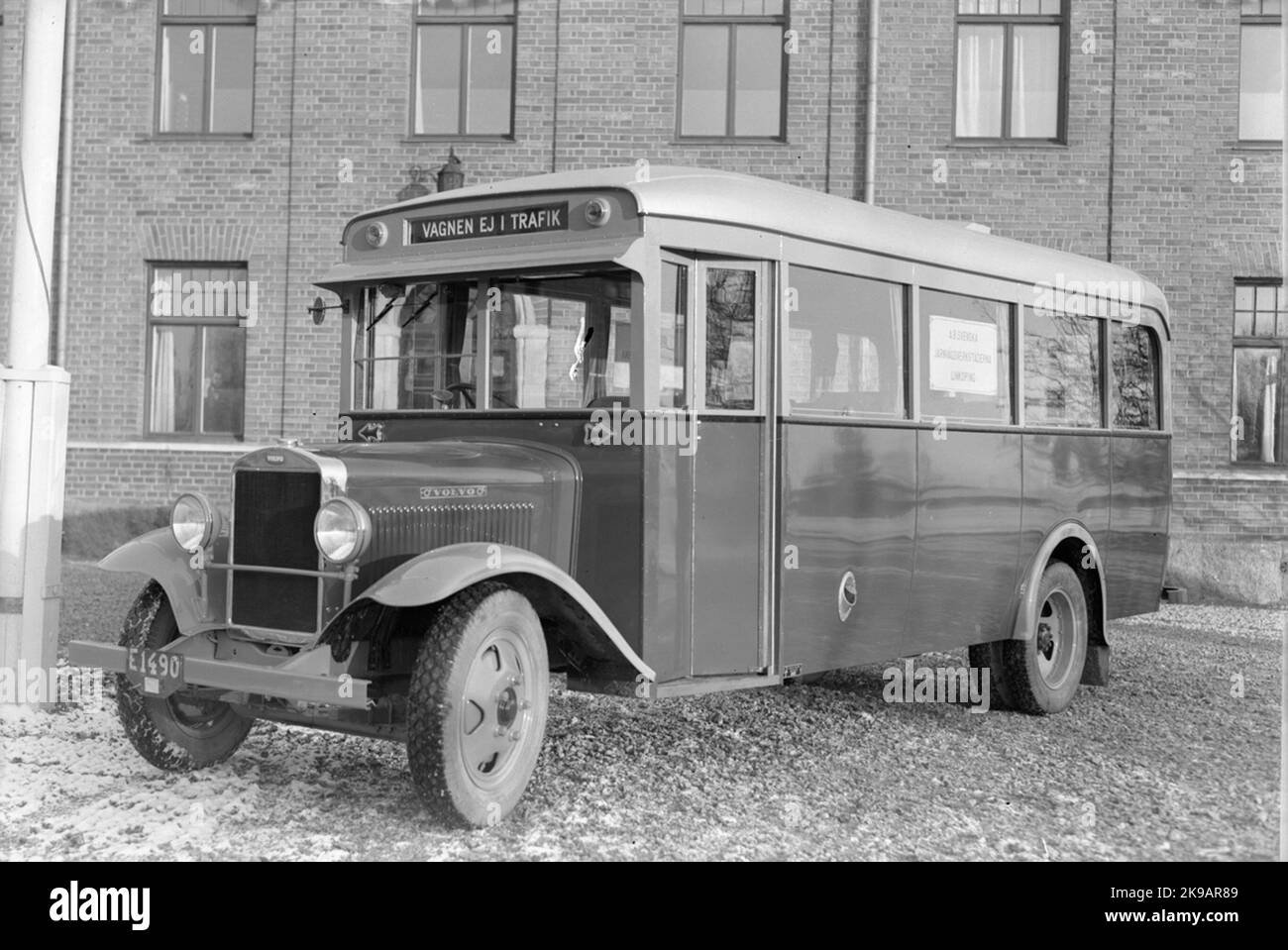 Volvo LV72 for Erik Dock, Laholm. The body made by the limited company ...