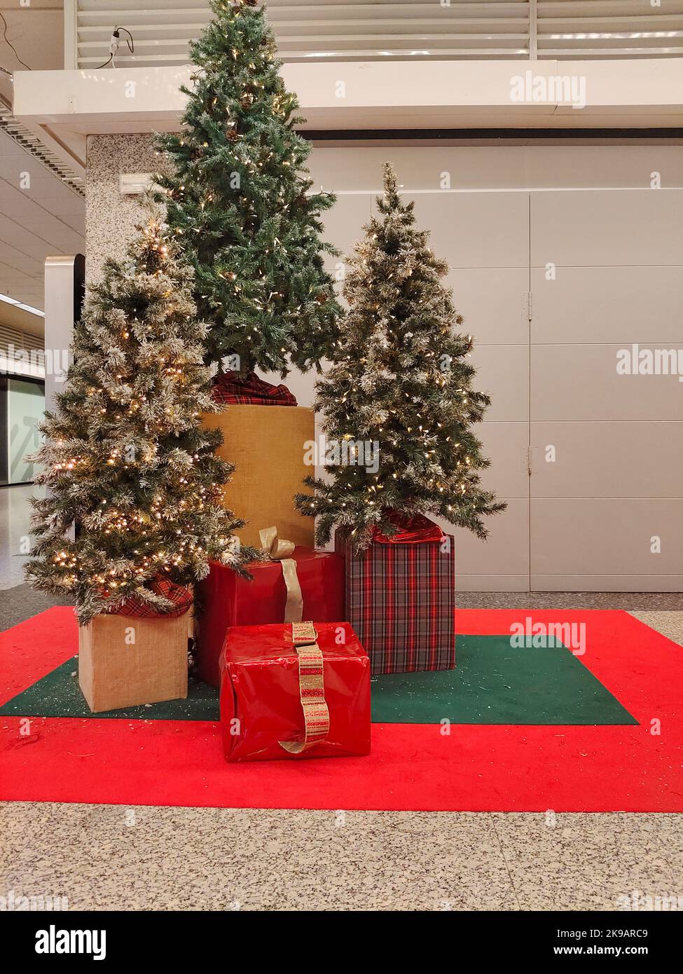 Three christmas trees hi-res stock photography and images - Alamy