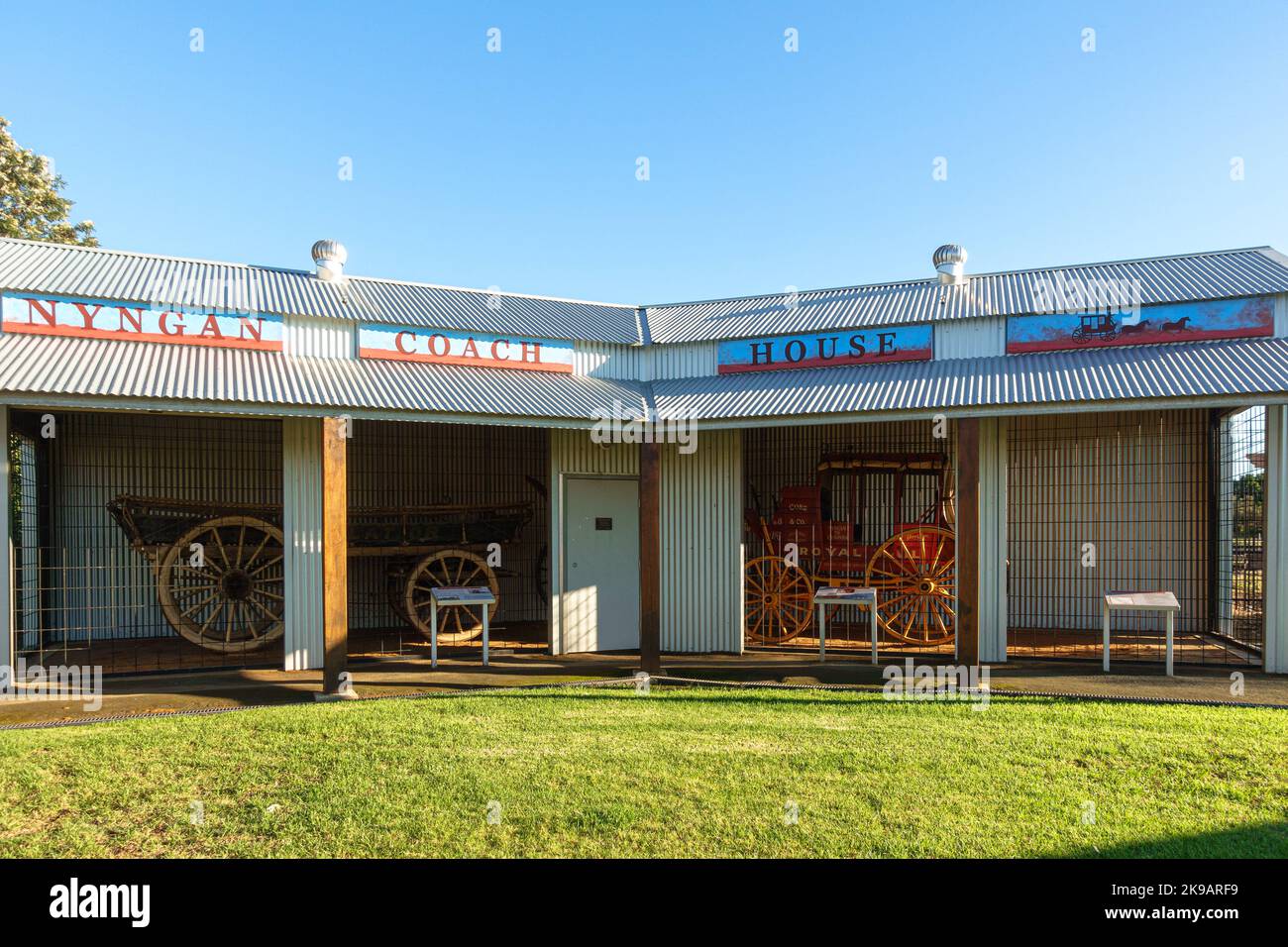 The Nyngan Coach House in central Nyngan, Australia Stock Photo - Alamy