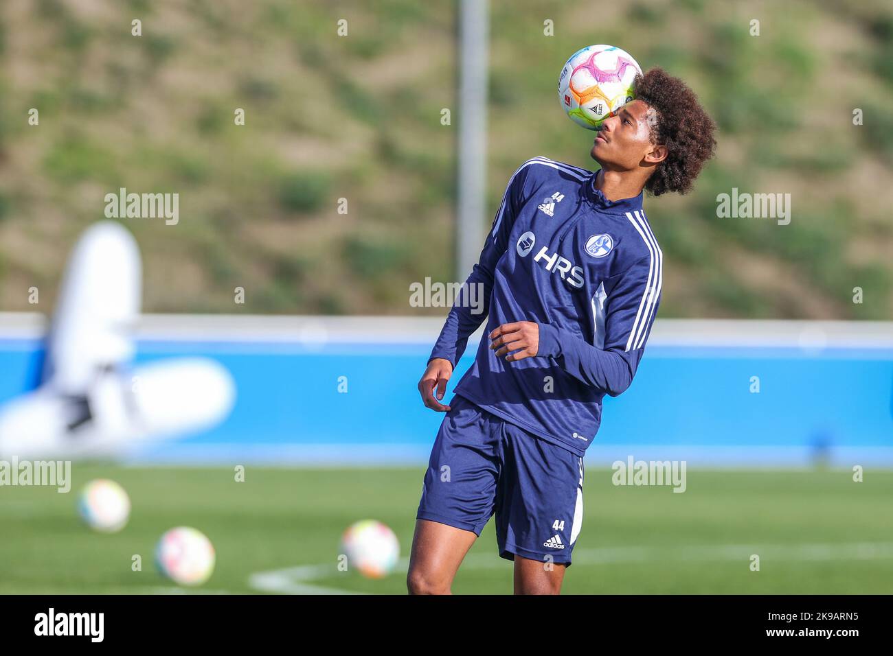 Gelsenkirchen, Germany. 27th Oct, 2022. Soccer: Bundesliga, FC Schalke ...