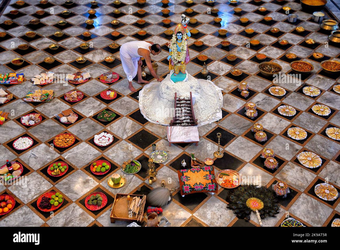 Naba brindaban temple hi-res stock photography and images - Alamy