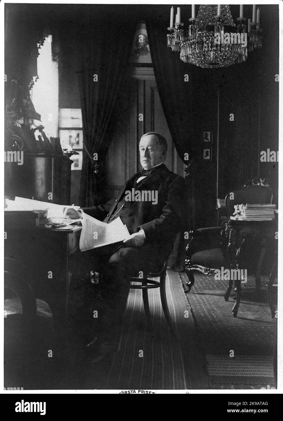 General Key Carl Oskar Troilius at the State Railways, SJ Stock Photo ...