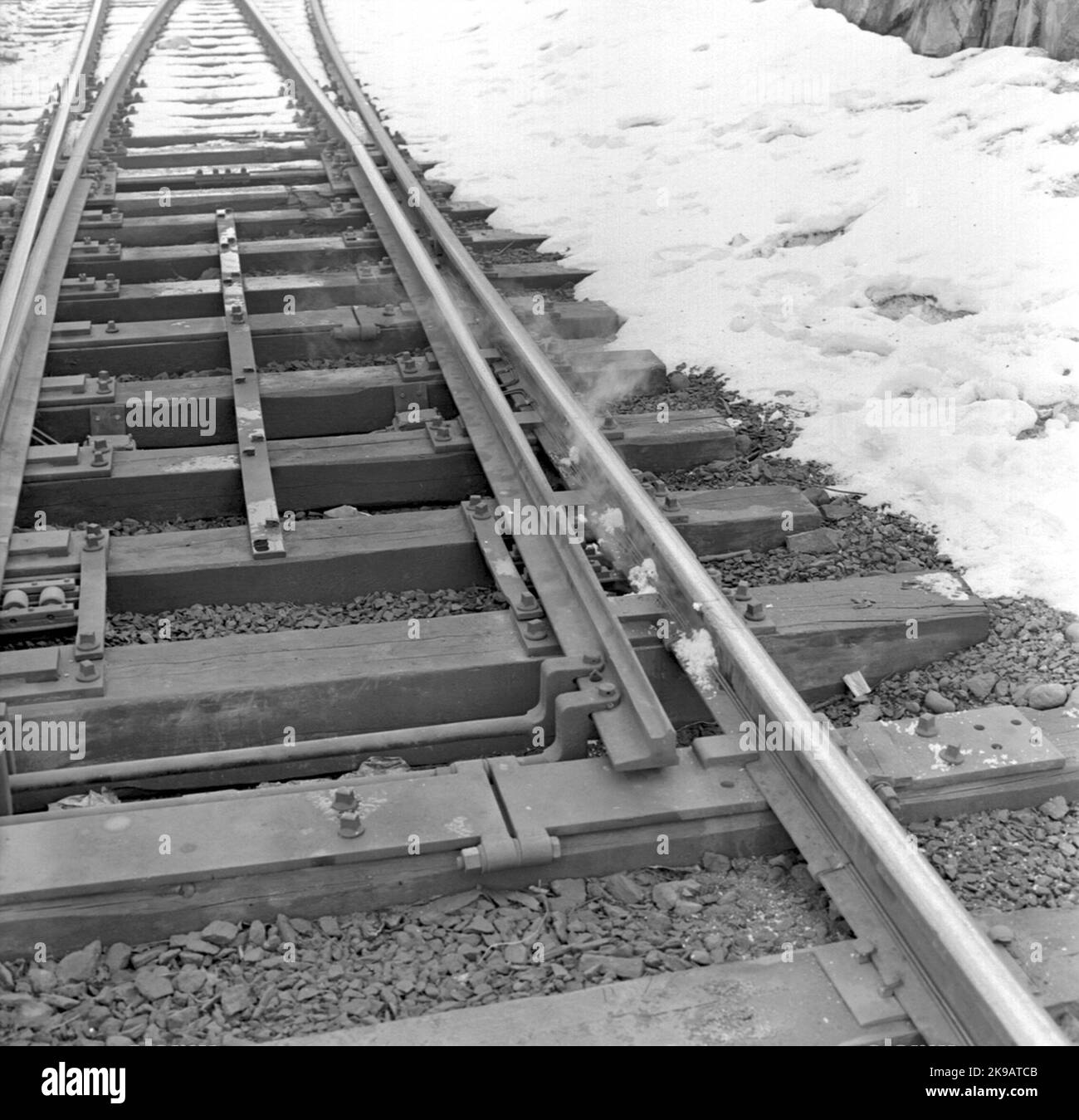 Heat loop in track gear Stock Photo - Alamy