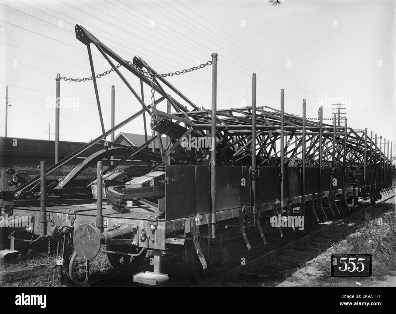 Posts for transmission line Stock Photo - Alamy