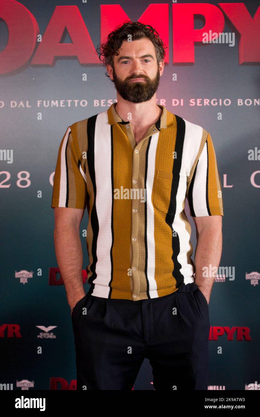 Rome, Italy. 27th Oct, 2022. Rome, Barberini cinema, "Dampyr" film ...