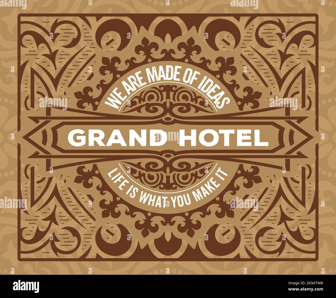 Western card with vintage style Stock Vector Image & Art - Alamy