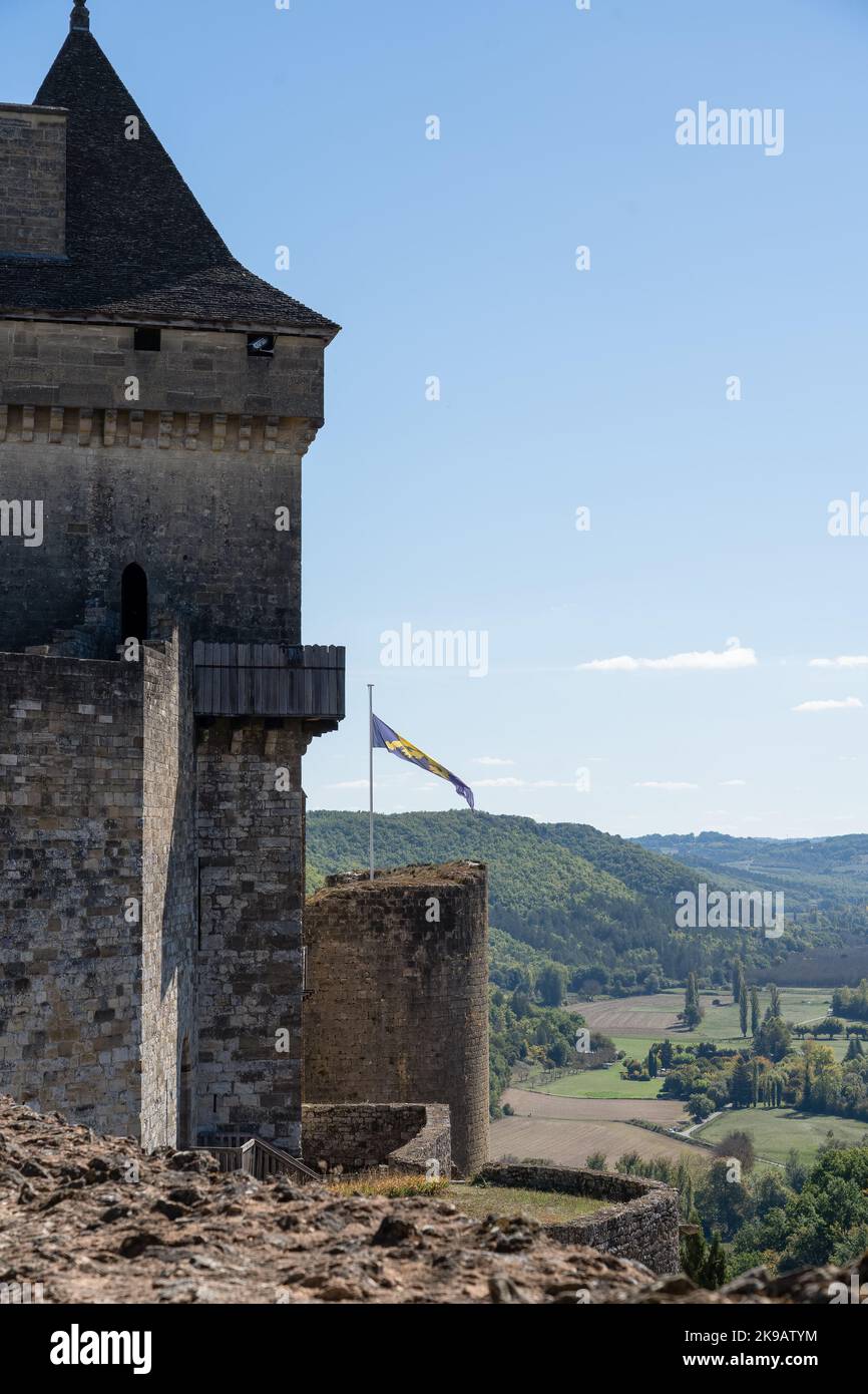 Castelnaud-la-Chapelle, 13th century castle housing Middle Ages war ...