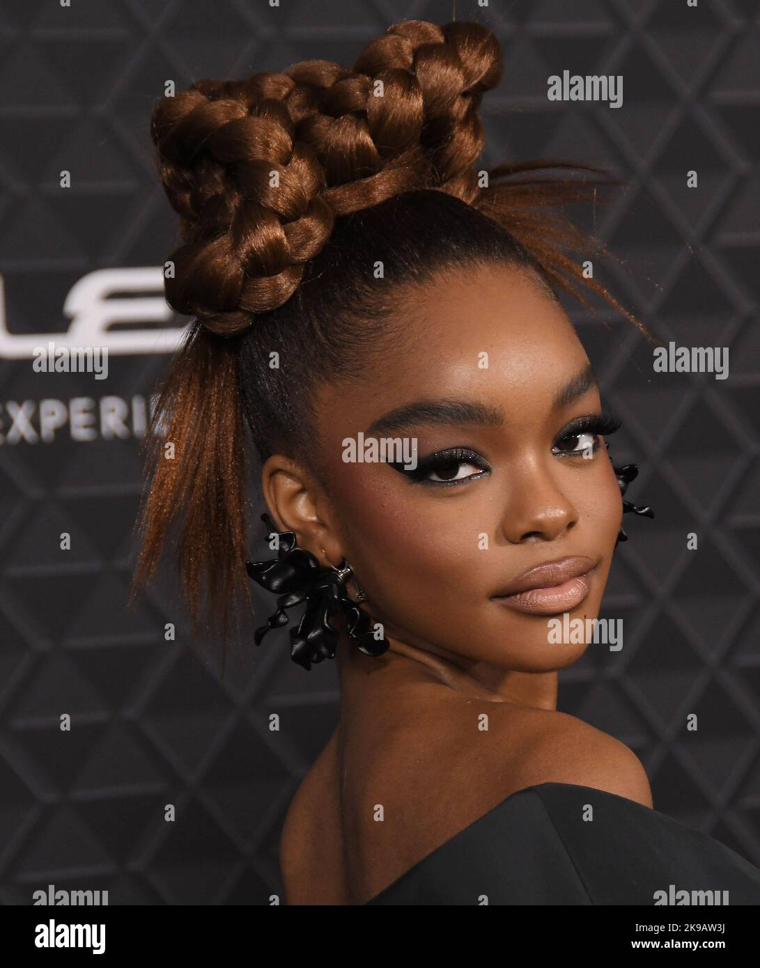 Los Angeles, USA. 26th Oct, 2022. Marsai Martin arrives at the Marvel ...