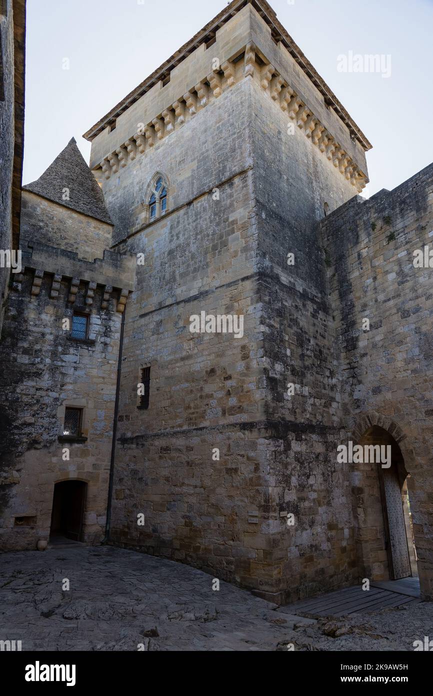 Castelnaud-la-Chapelle, 13th century castle housing Middle Ages war ...