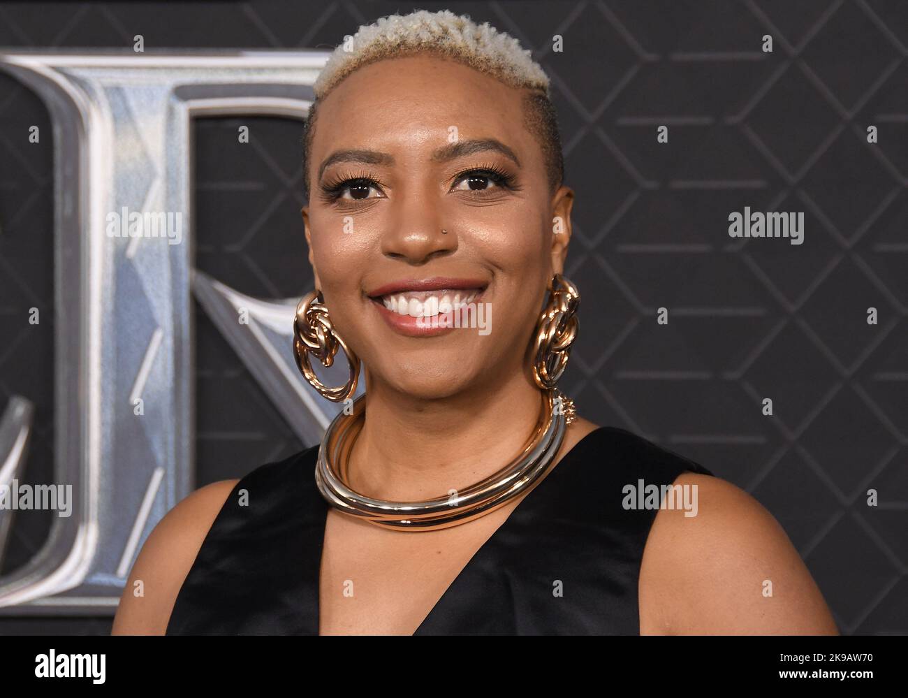 Hollywood, CA, October 26, 2022. Anedra Edwards arrives at the Marvel ...