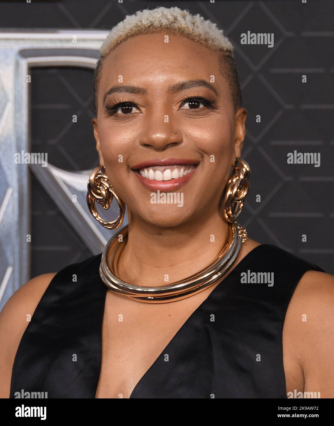 Hollywood, CA, October 26, 2022. Anedra Edwards arrives at the Marvel ...