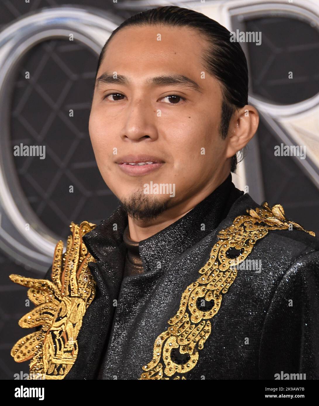 Hollywood, CA, October 26, 2022. Josue Maychi arrives at the Marvel ...