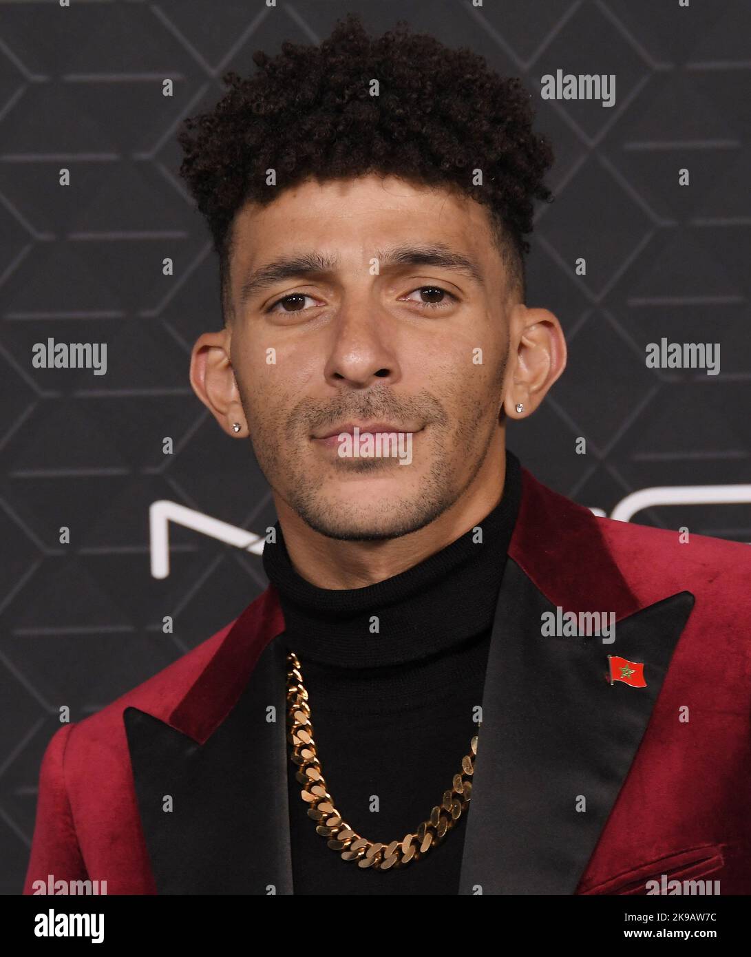Hollywood, CA, October 26, 2022. Khleo Thomas arrives at the Marvel ...