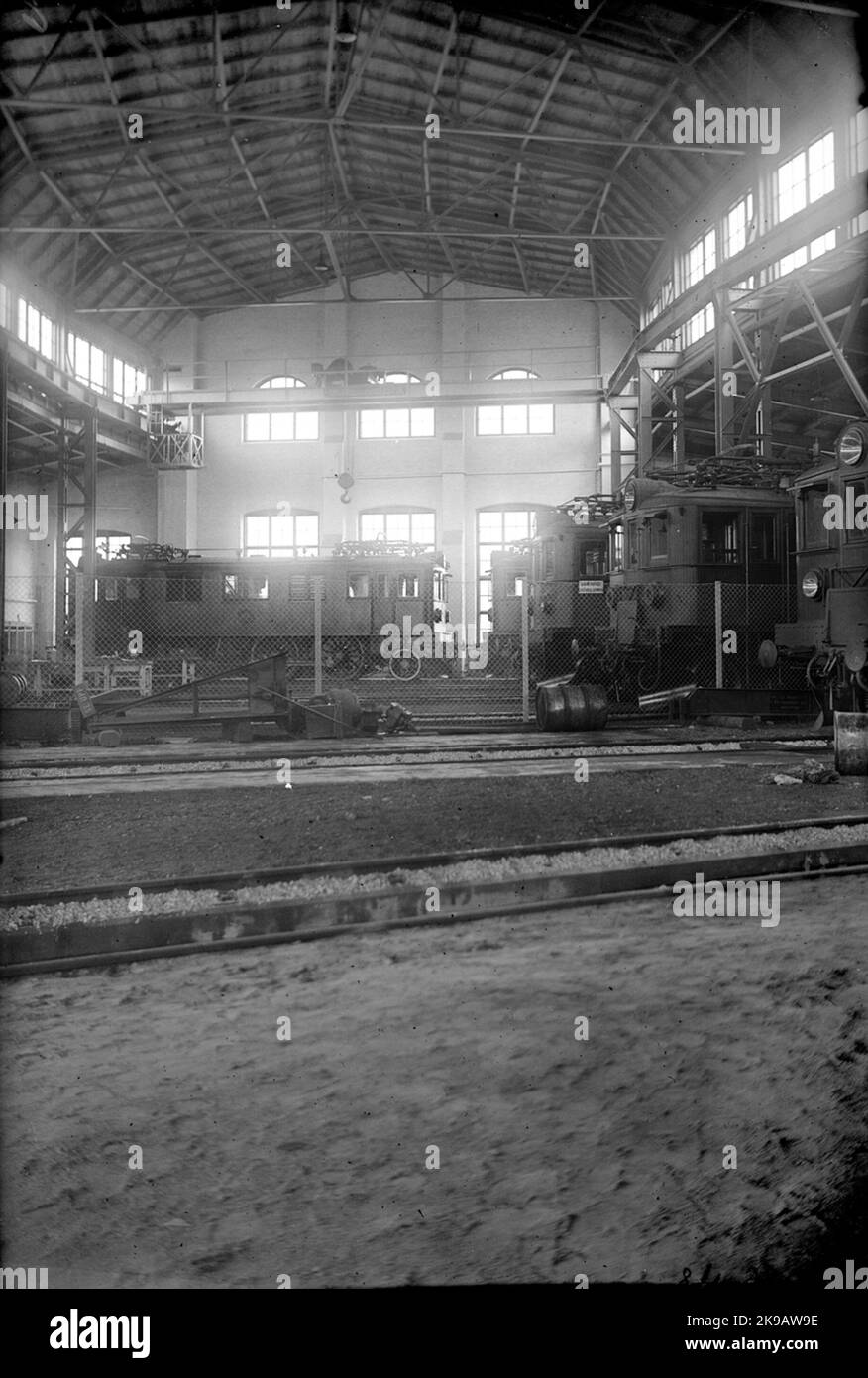 Locomotive maintenance facility hi-res stock photography and images - Alamy