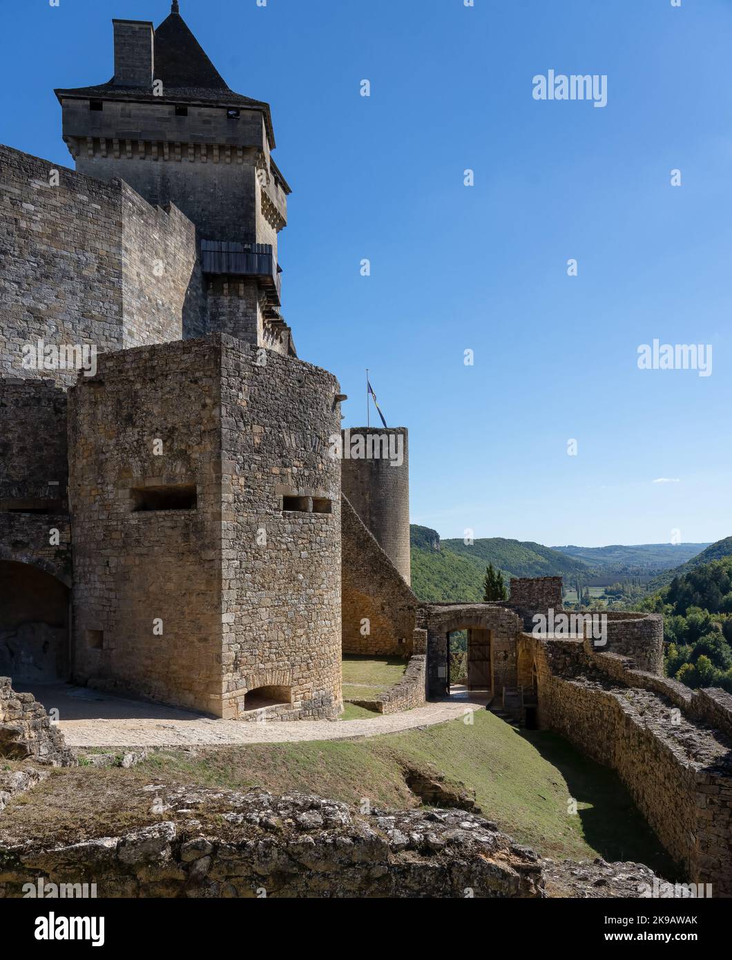 Castelnaud-la-Chapelle, 13th century castle housing Middle Ages war ...