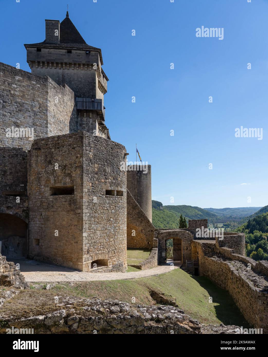 Castelnaud-la-Chapelle, 13th century castle housing Middle Ages war ...