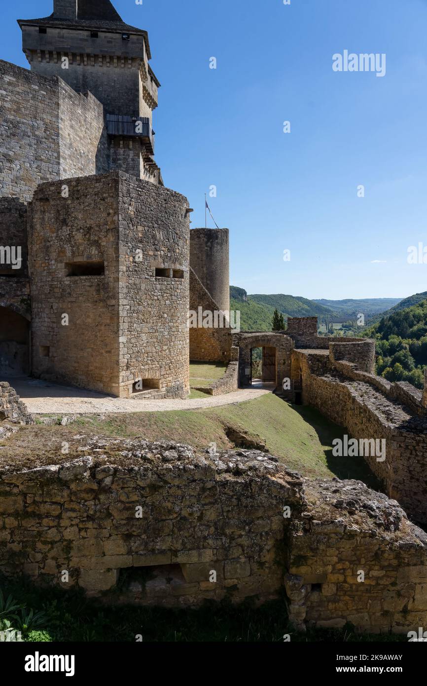 Castelnaud-la-Chapelle, 13th century castle housing Middle Ages war ...