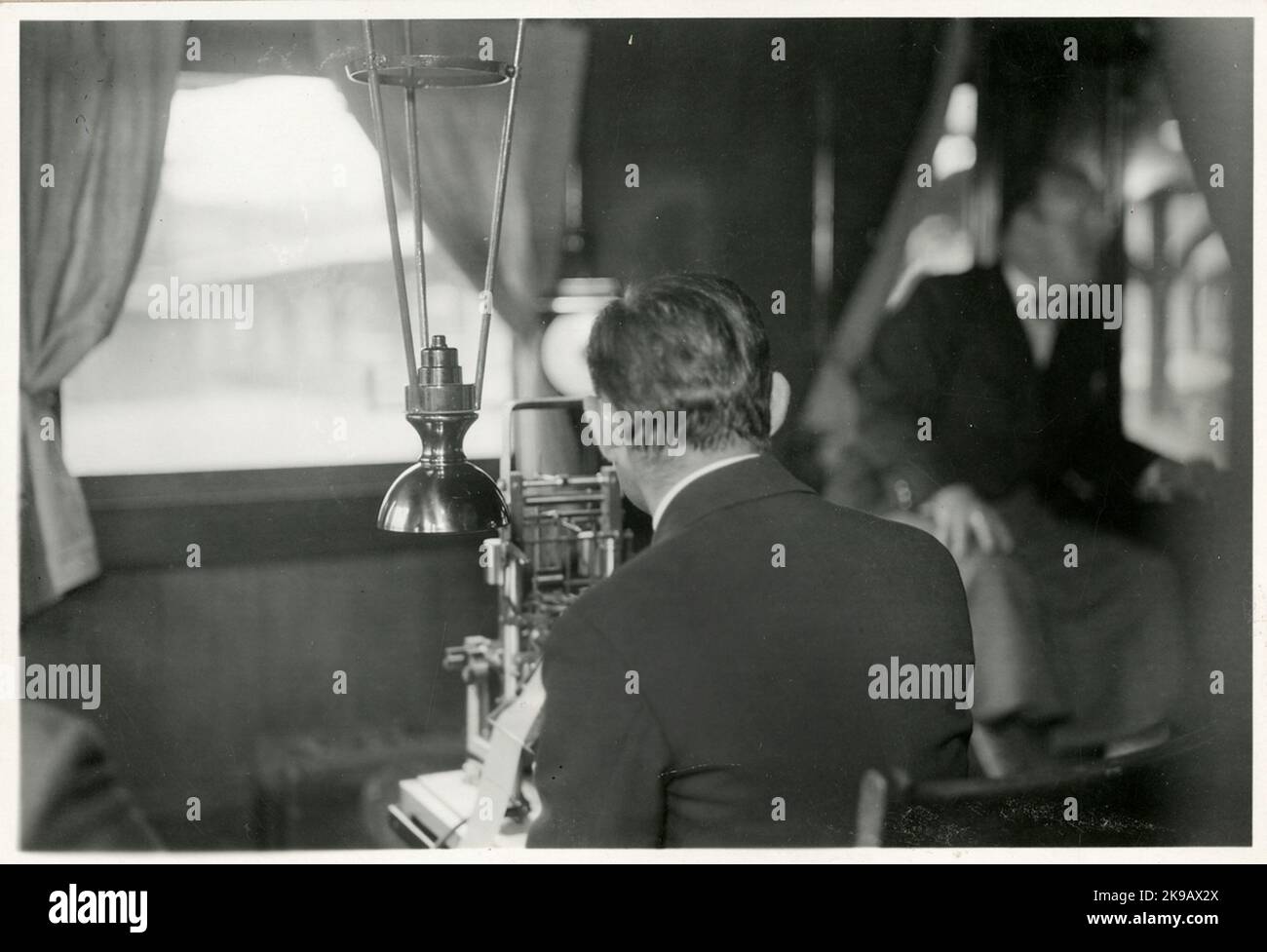 From the left; City Council Director Pramberg and Engineer Björkman at ...