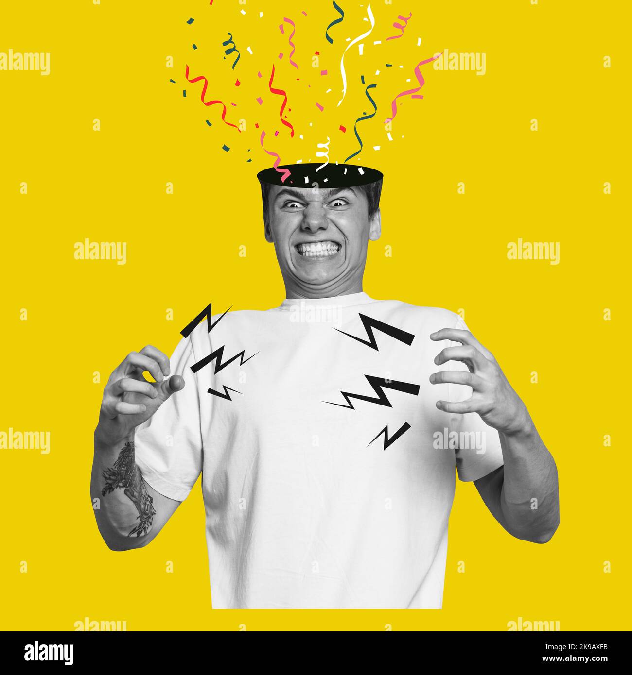 Mother brain art hi-res stock photography and images - Alamy